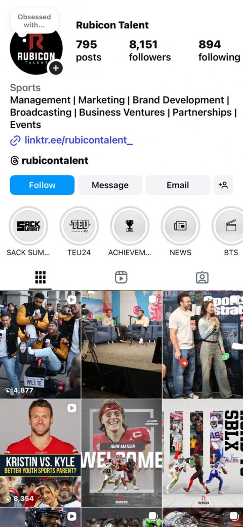 Rubicon Talent - Talent Management & Marketing Agency
